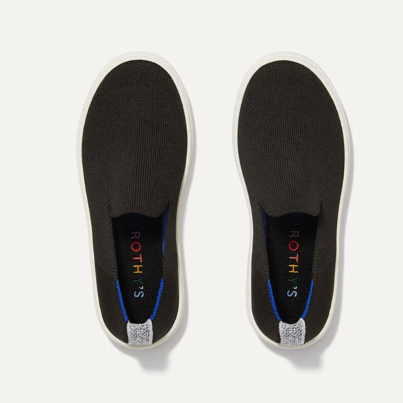 Rothy's | Shoes | Rothys The Kids Sneaker Black Kids Nib | Poshmark